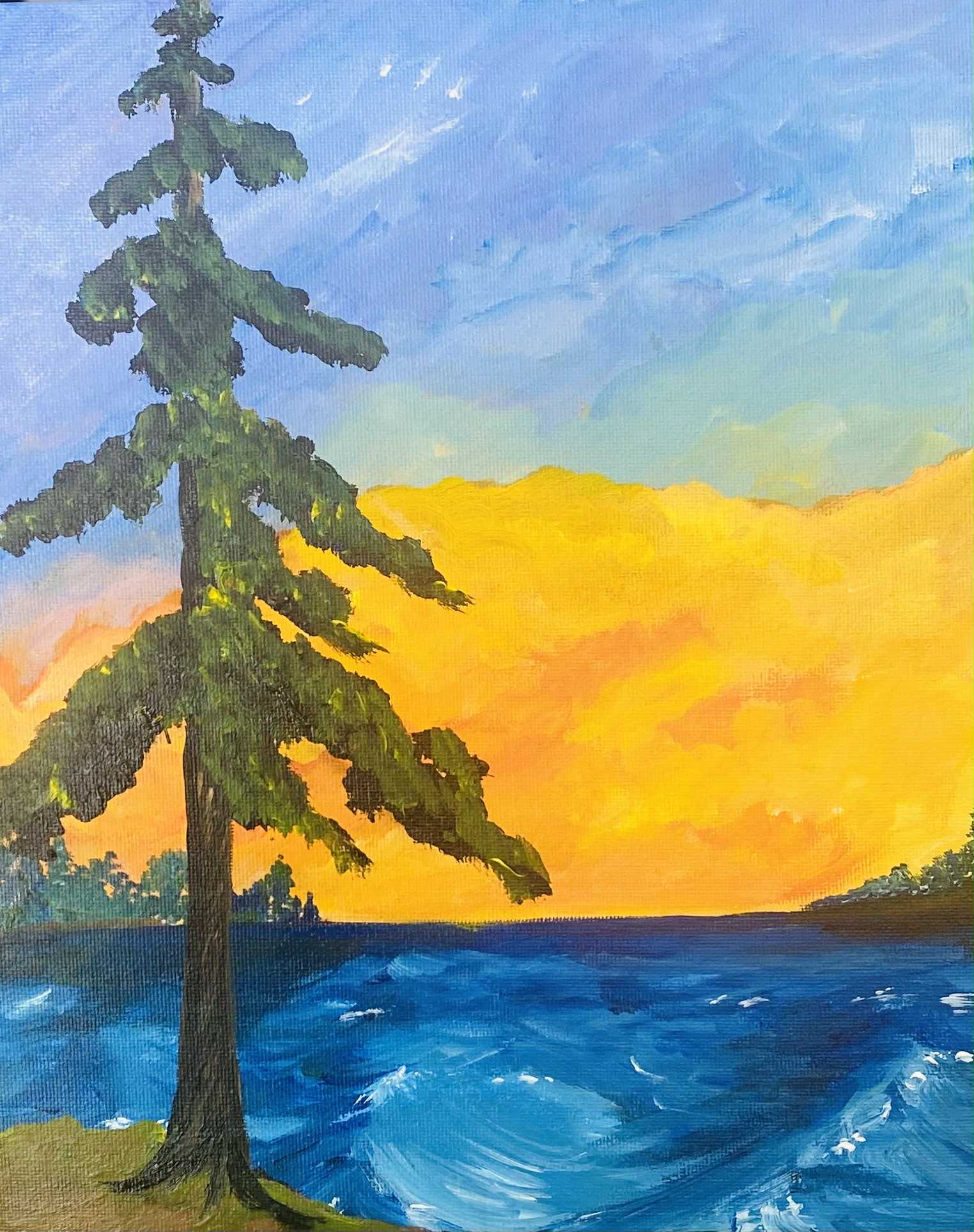 Lone Tree – Fun Art Paint Parties